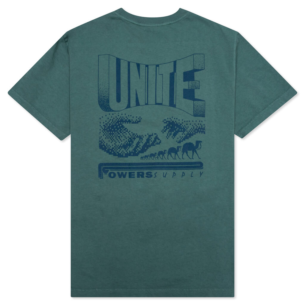 Unite S/S Tee - Stone Blue – Feature