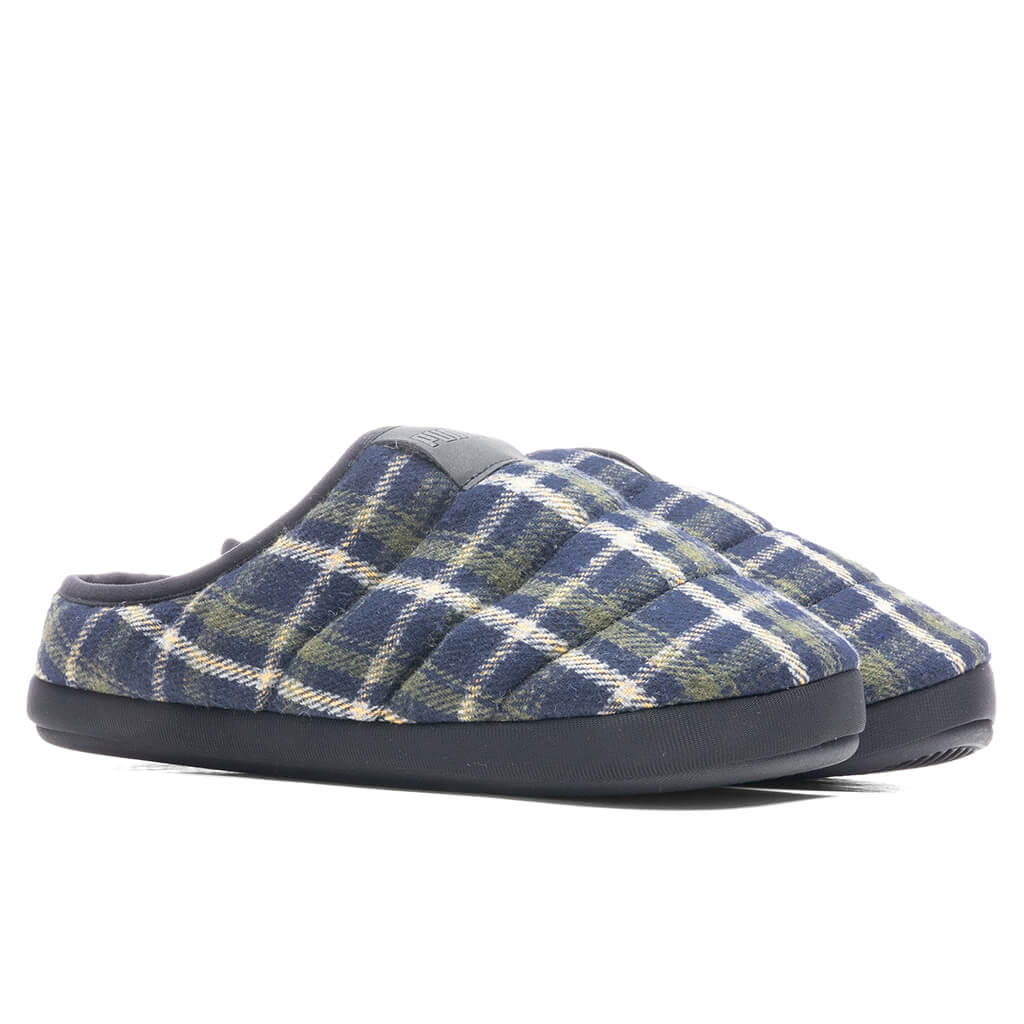 Scuff Flannel Slippers - Green – Feature