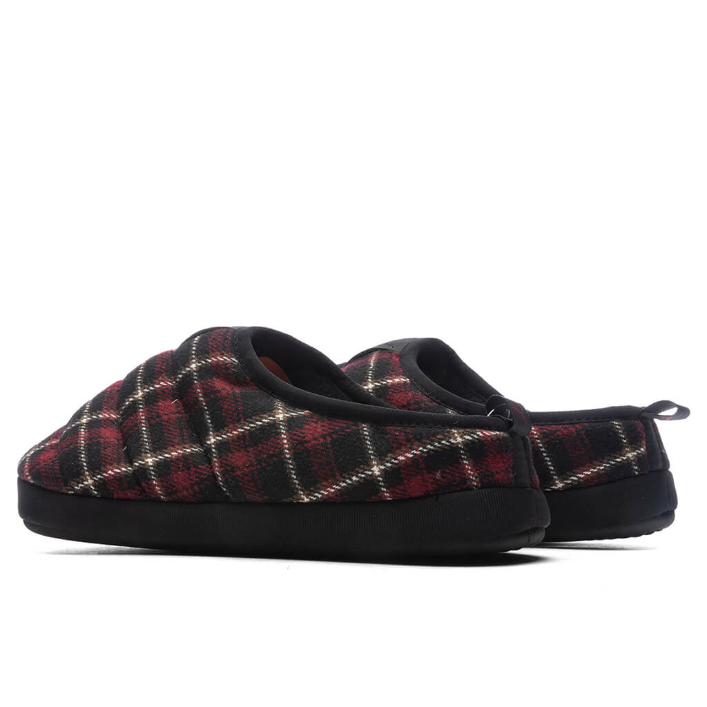 Scuff Flannel Slippers - Red – Feature