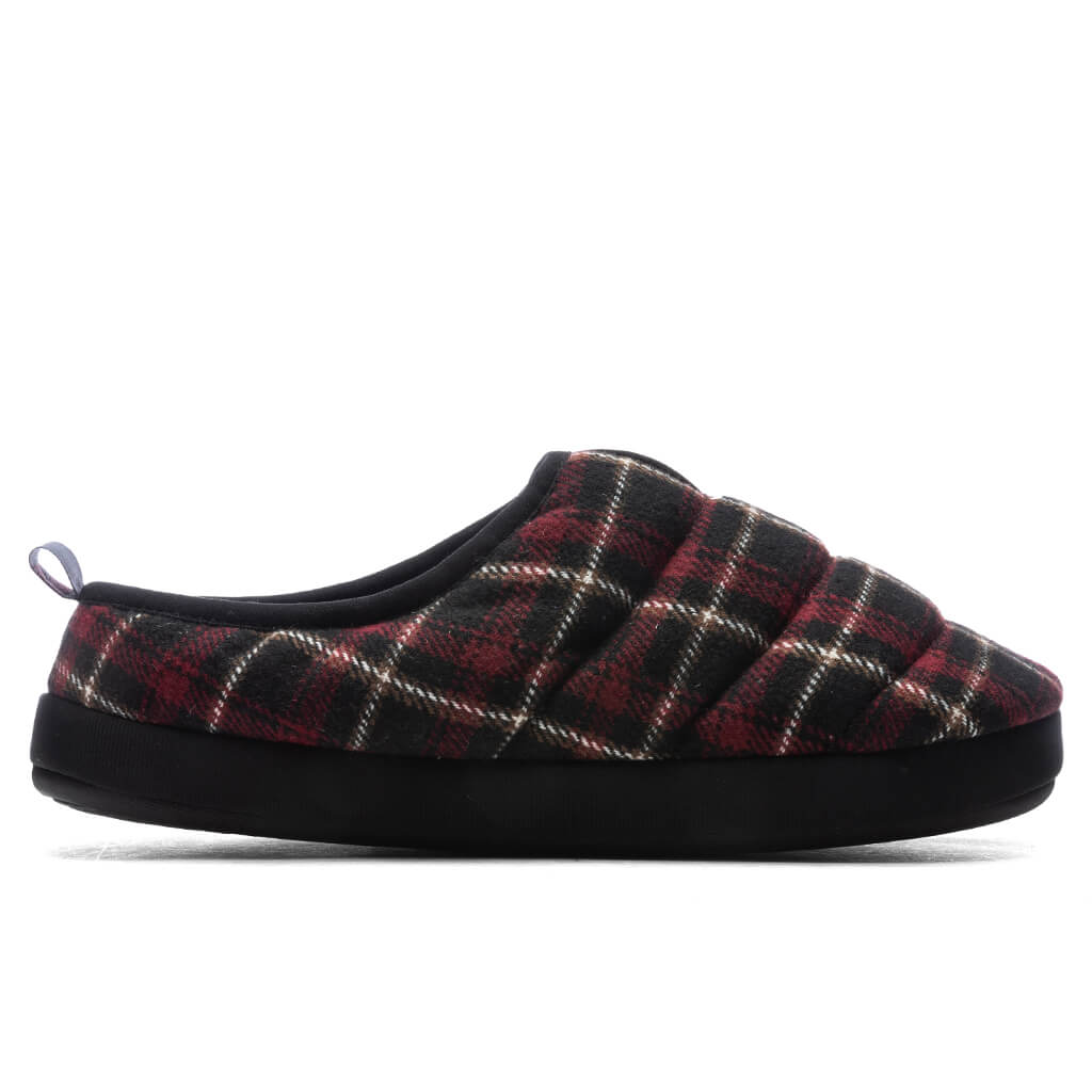 Scuff Flannel Slippers - Red – Feature