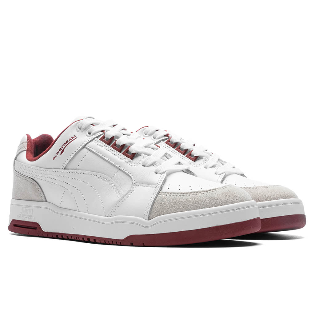 Slipstream Low Retro - White/Intense Red – Feature