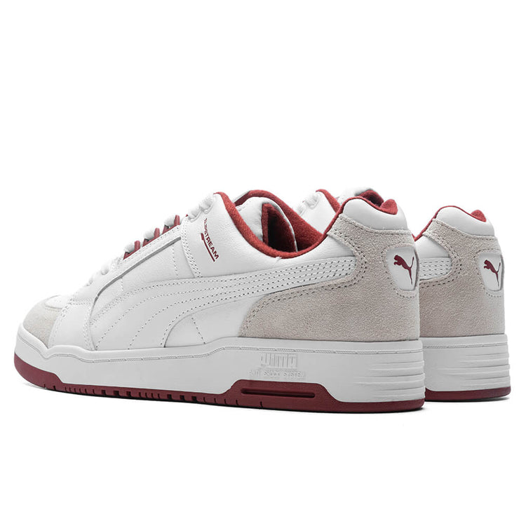 Slipstream Low Retro - White/Intense Red – Feature