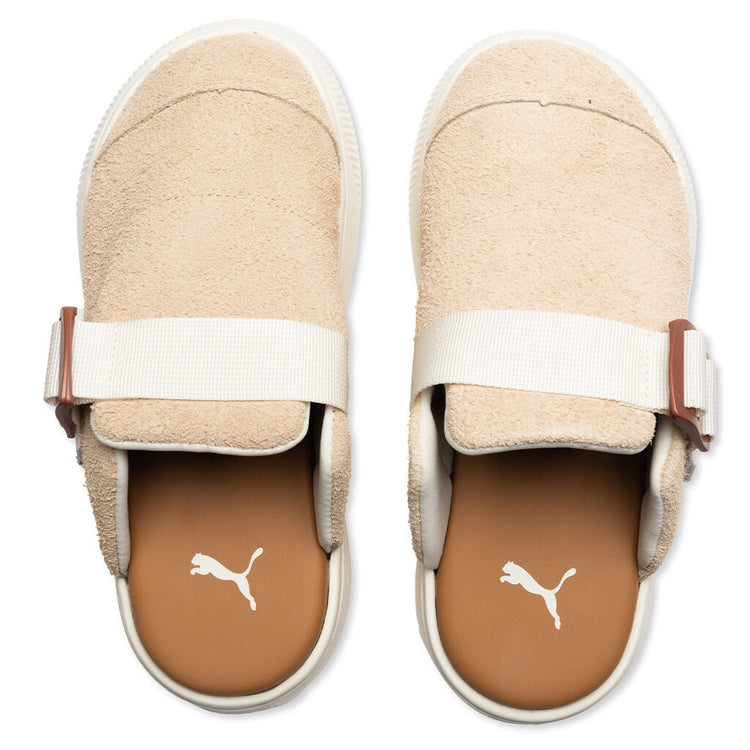 Women's Suede Mayu Mule - Khaki – Feature