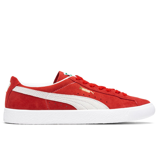Suede VTG - High Risk Red/White – Feature