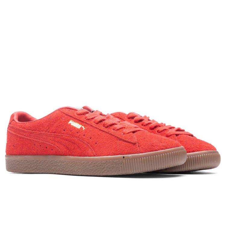 Suede VTG Hairy Suede - Red – Feature