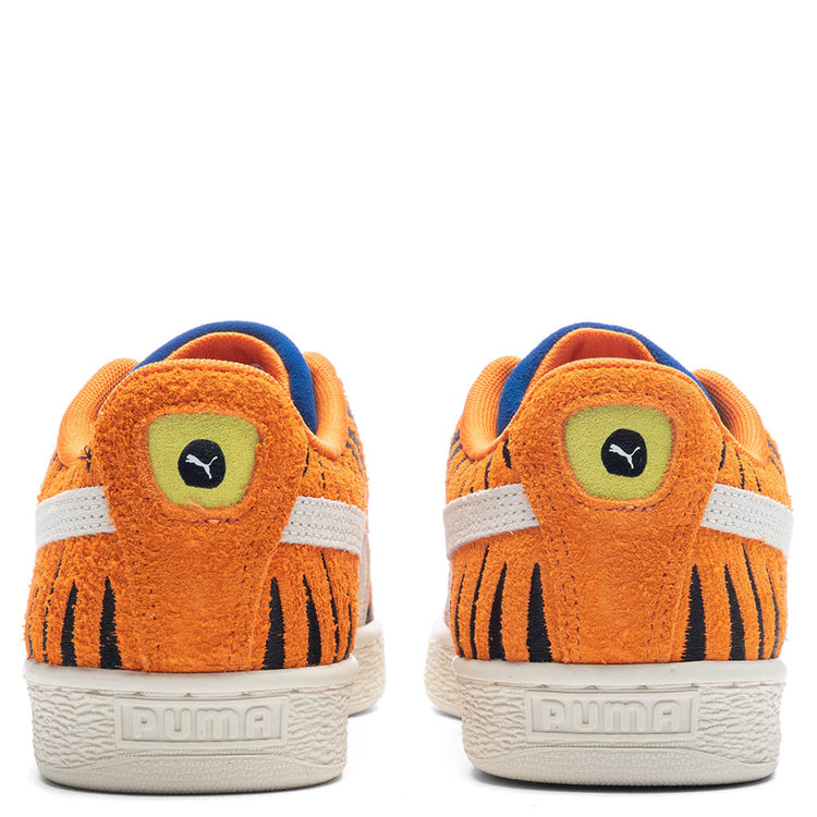 Puma x Frosted Flakes Suede - Flame Orange/Vaporous Grey – Feature