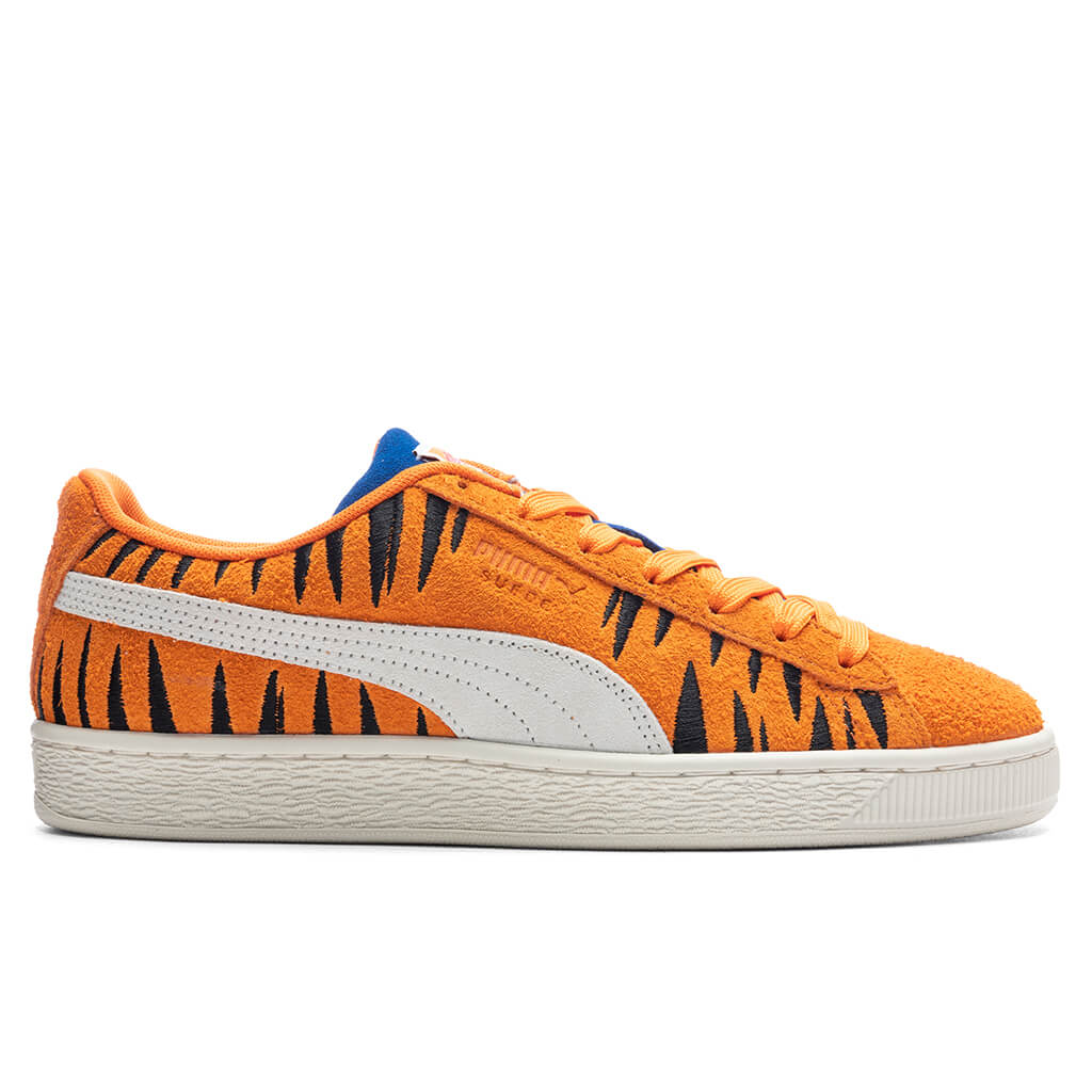 Puma x Frosted Flakes Suede - Flame Orange/Vaporous Grey – Feature
