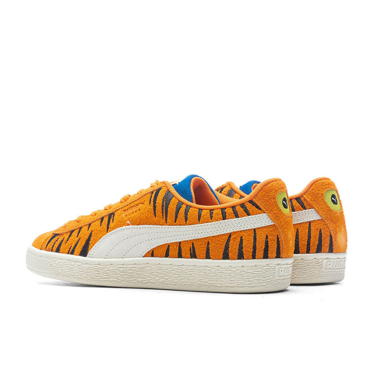 Suede x Tony the Tiger Jr. (GS) - Flame Orange/Vaporous Grey – Feature
