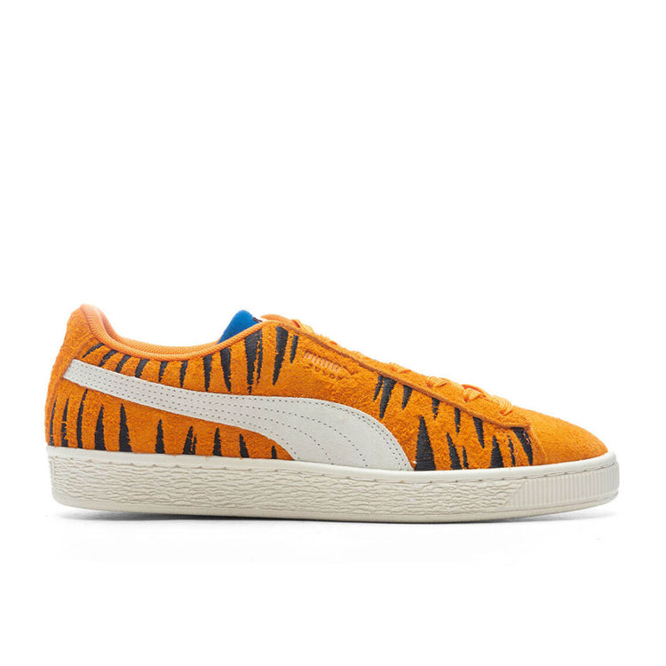 Suede x Tony the Tiger Jr. (GS) - Flame Orange/Vaporous Grey – Feature