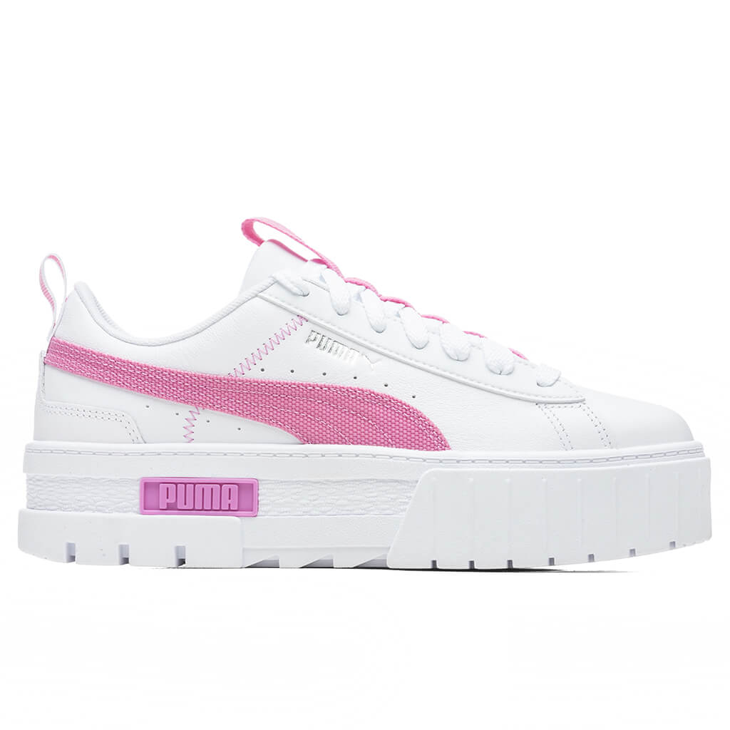 Women's Mayze Lace - White/Opera Mauve – Feature