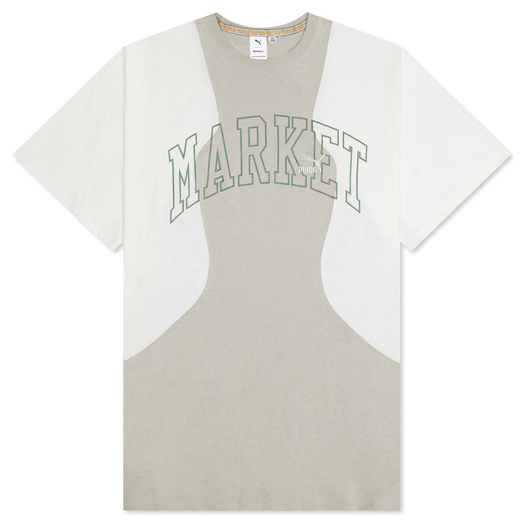 Puma x Market Relaxed Logo Tee - Khaki – Feature