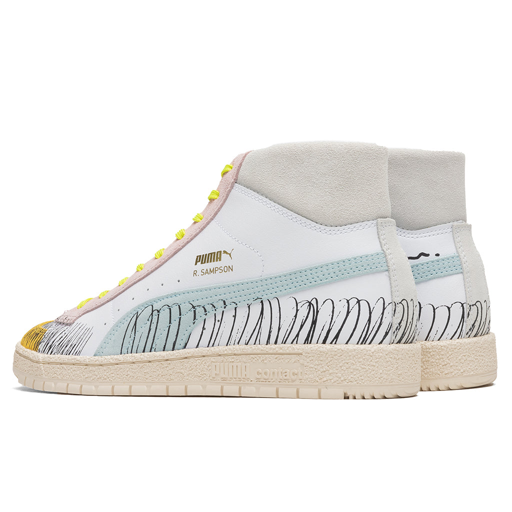 Puma x Michael Lau Ralph Sampson 70 Mid - White – Feature