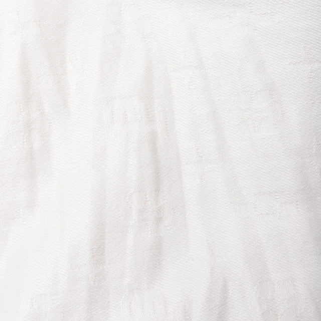 P001 - White Film Monogram Jacquard – Feature