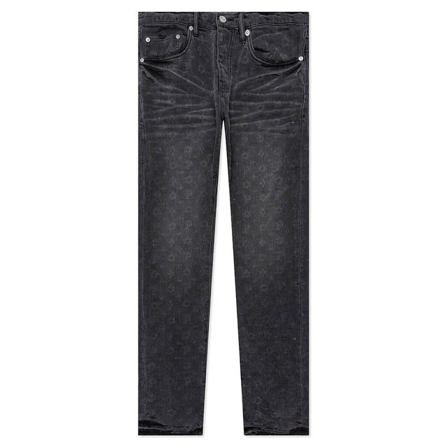 P001 - Black Wash Jacquard Monogram – Feature