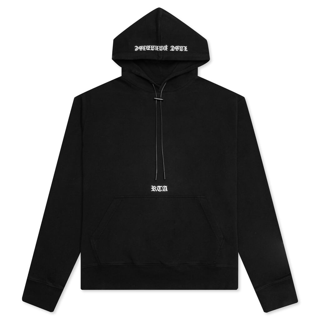 Dion Classic Hoodie - Black/Double Palm Tree – Feature