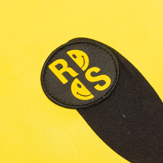 Raf Simons x Smiley Large Smiley Print Big Fit T-Shirt - Black – Feature
