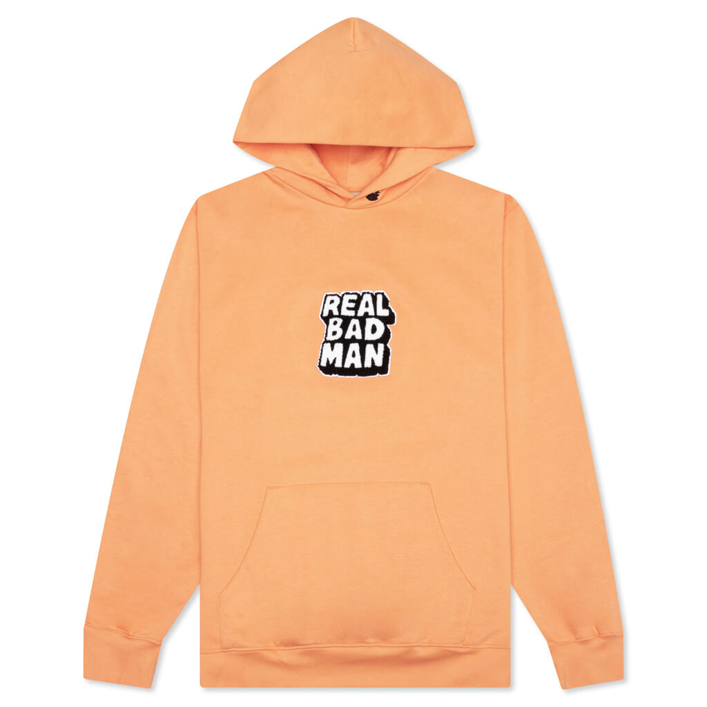 Chenile Hoodie - Orange Bang – Feature