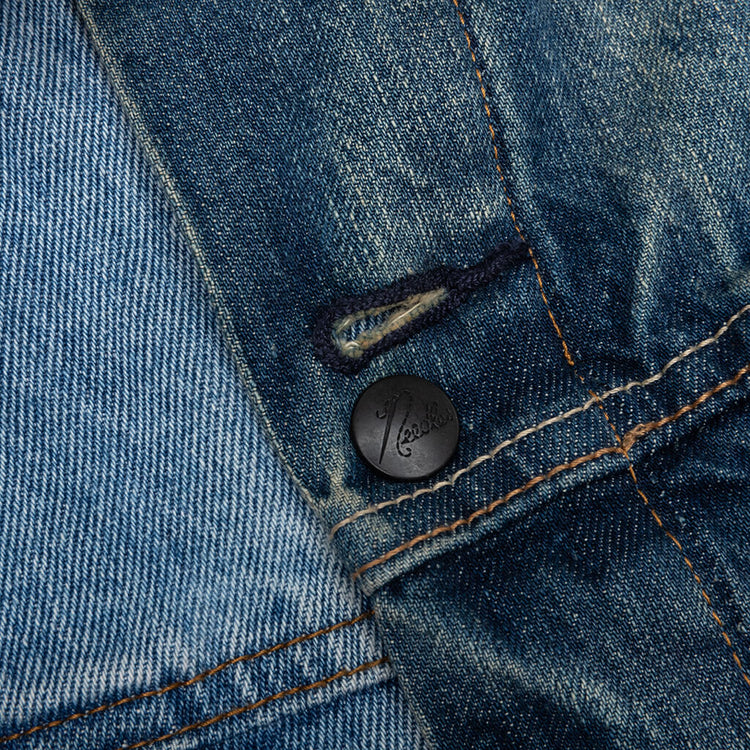 Rebuild by Covered Reversible Jacket Jean Jacket + Rug - Multi – Feature