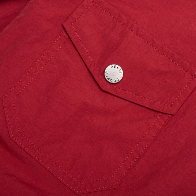 Patches Nylon Coaches Jacket - Red – Feature