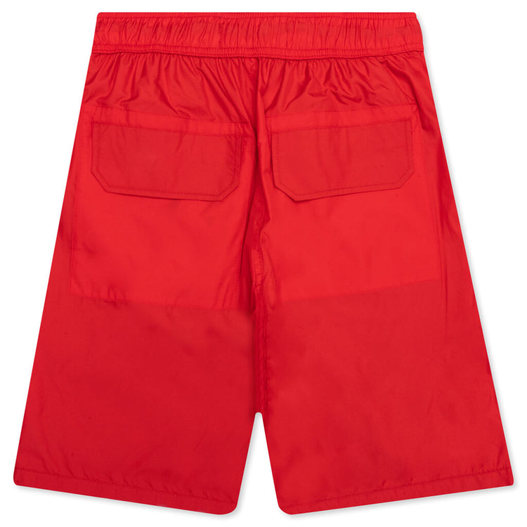Ripstop Cargo Short - Red – Feature
