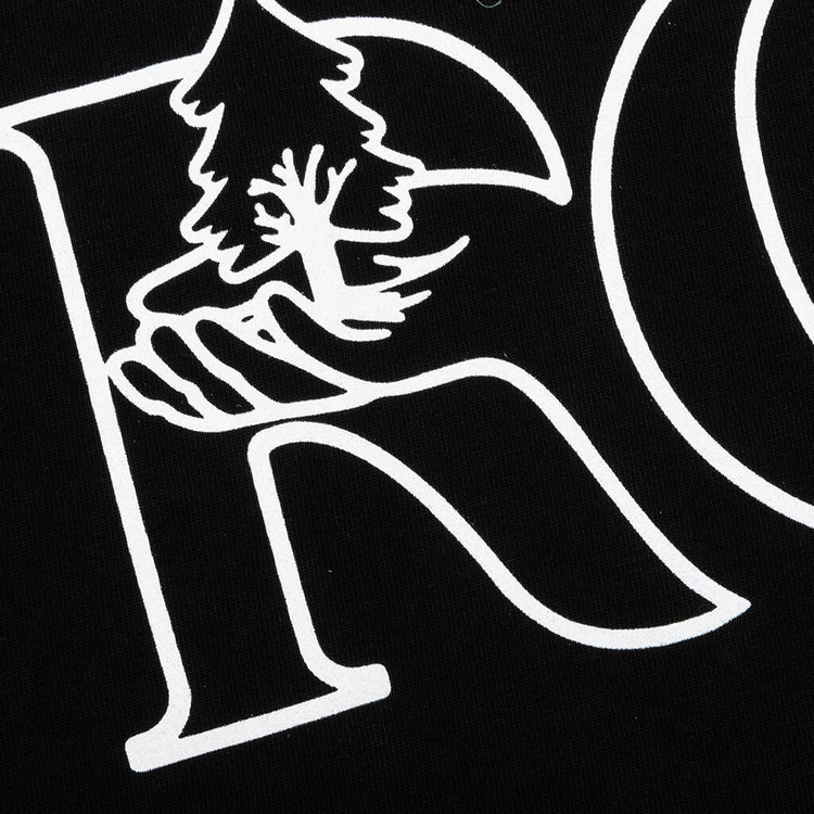 Tree Script T-Shirt - Black – Feature