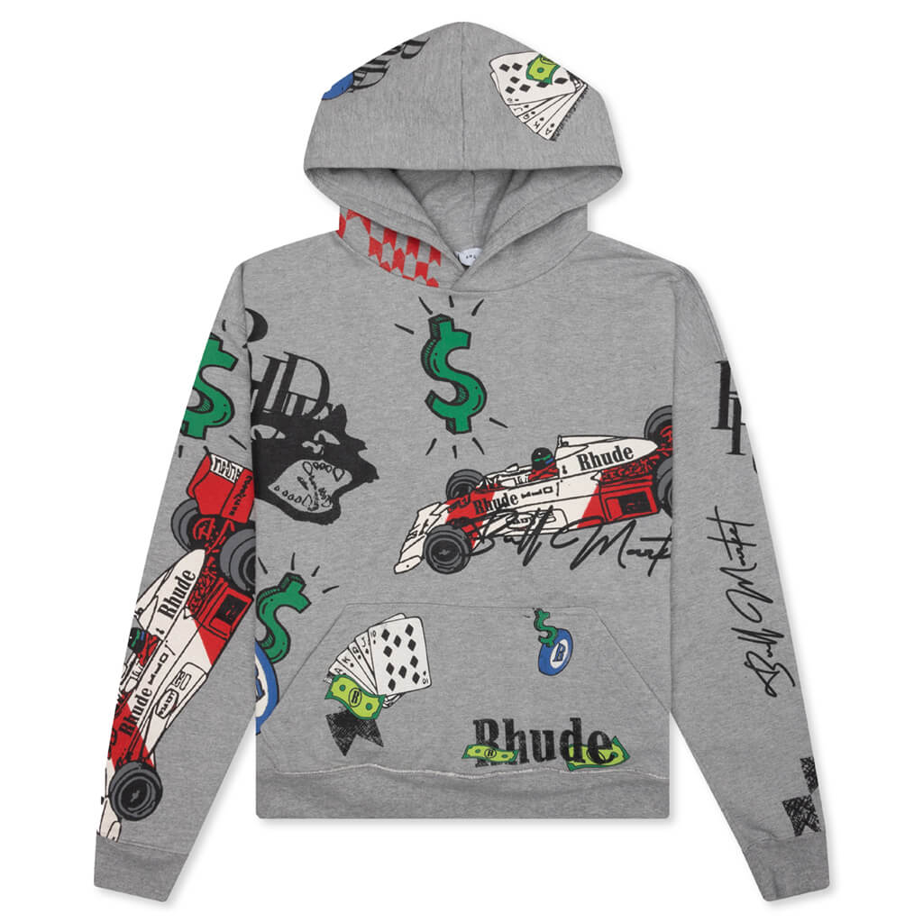 Doodle Hoodie - Heather Grey – Feature