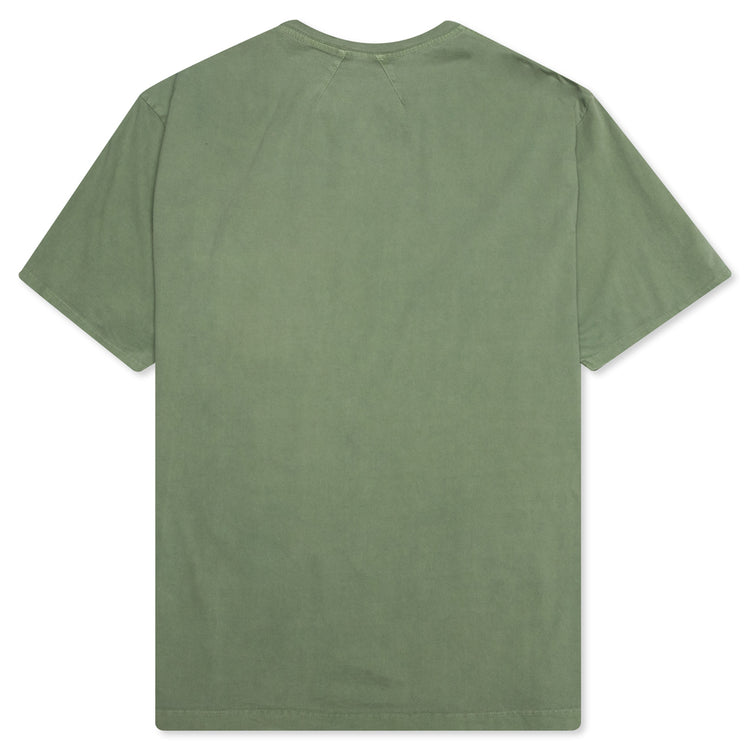 Logo Pocket Tee - Olive – Feature