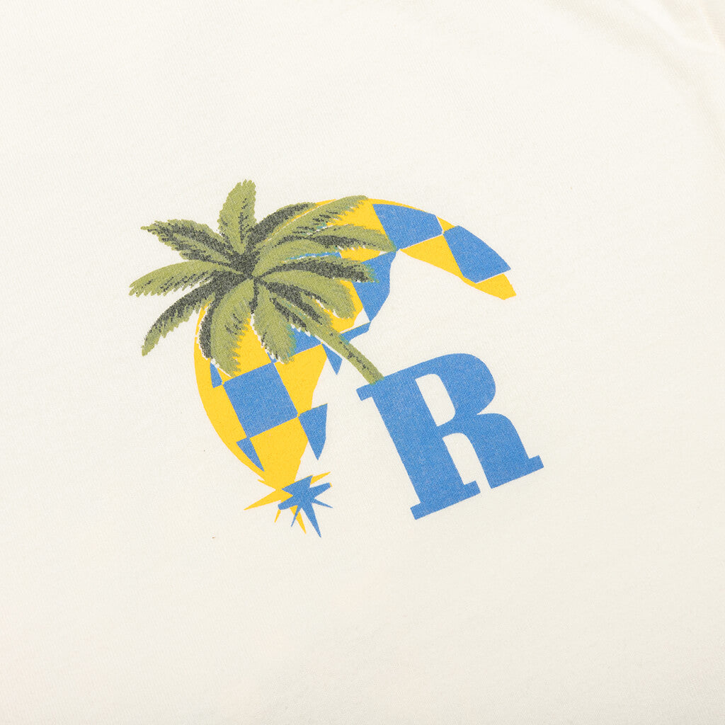 Moonlight Tropics Tee - Vintage White – Feature