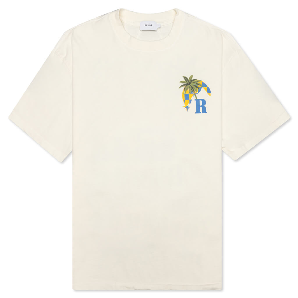 Moonlight Tropics Tee - Vintage White – Feature