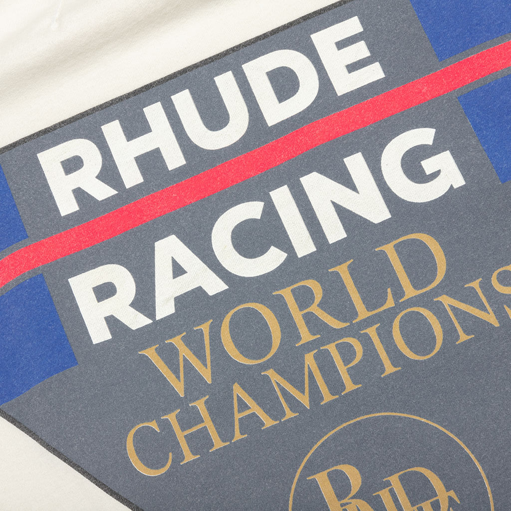 Rhude Race Patch Tee - Vintage White – Feature