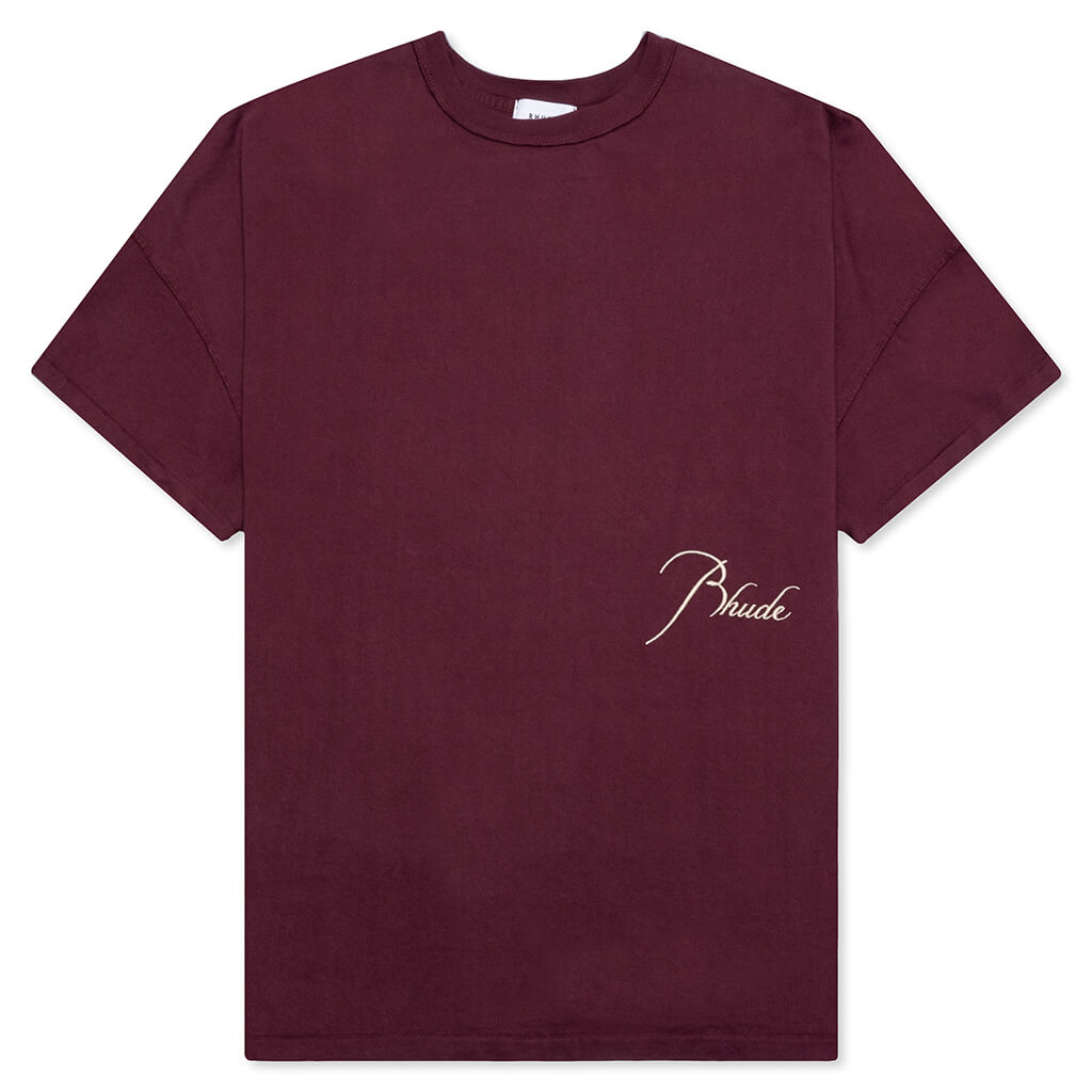 Reverse Tee - Bordeux – Feature