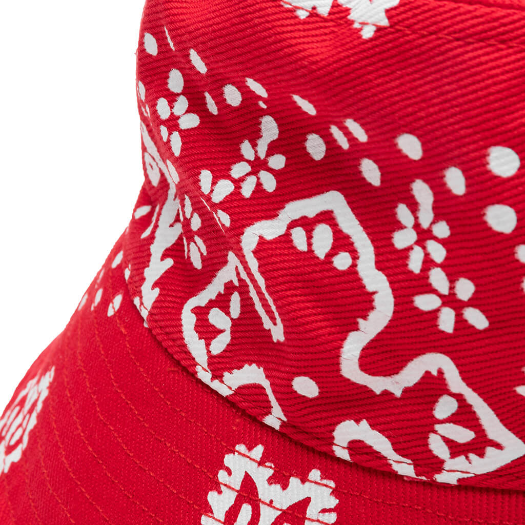 Rhepurposed Bucket Hat - Red – Feature