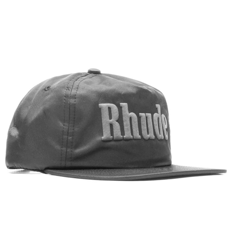 Satin Logo Hat - Black – Feature