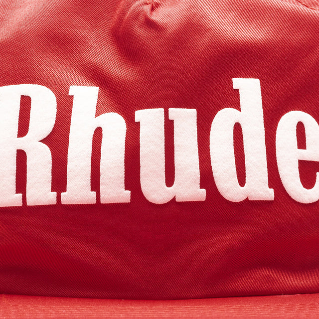 Satin Logo Hat - Red – Feature