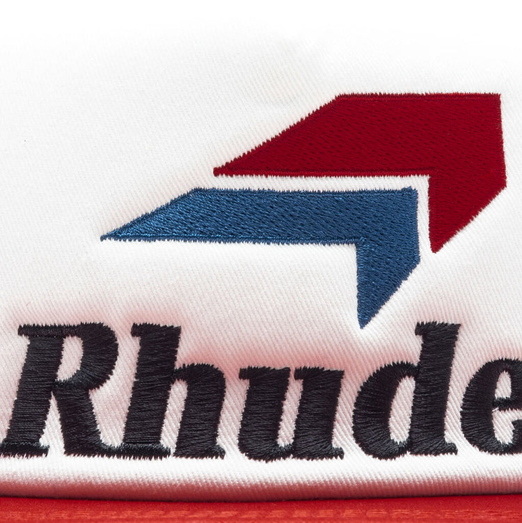 Speedmark Trucker - Red/Off White – Feature