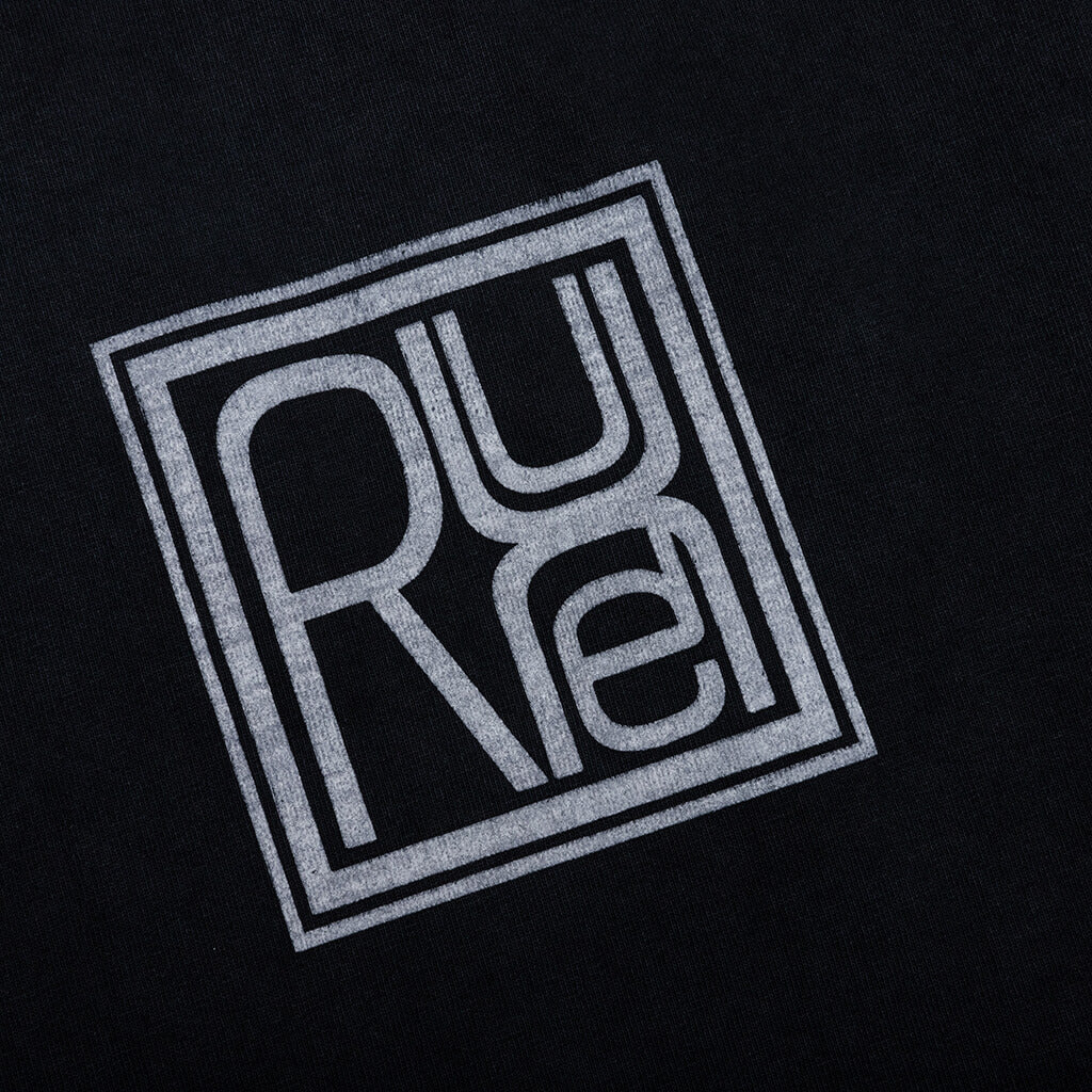 Square Logo Tee - Vintage Black – Feature