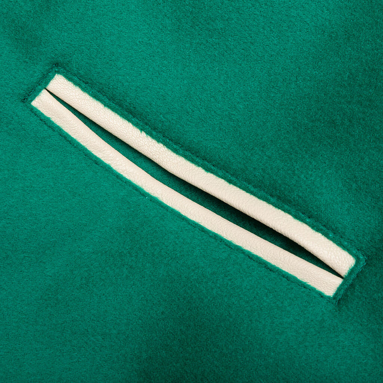 Tile Varsity Jacket - Menthol/Creme – Feature