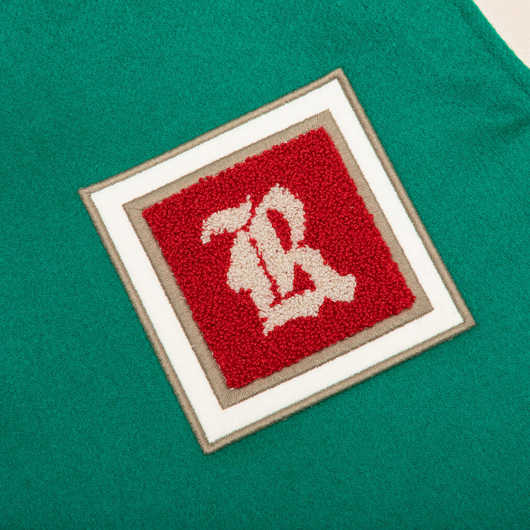 Tile Varsity Jacket - Menthol/Creme – Feature