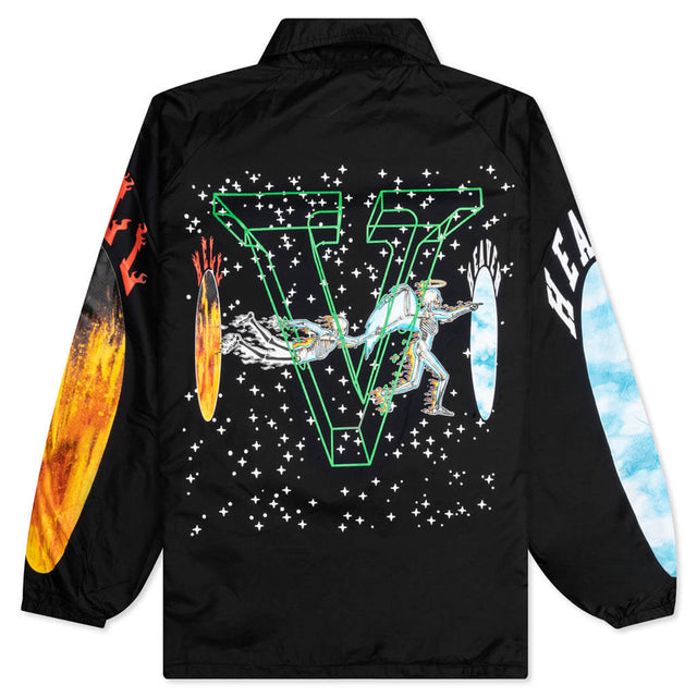 Saint Michael x Vlone Skull Coach Jacket - Black – Feature