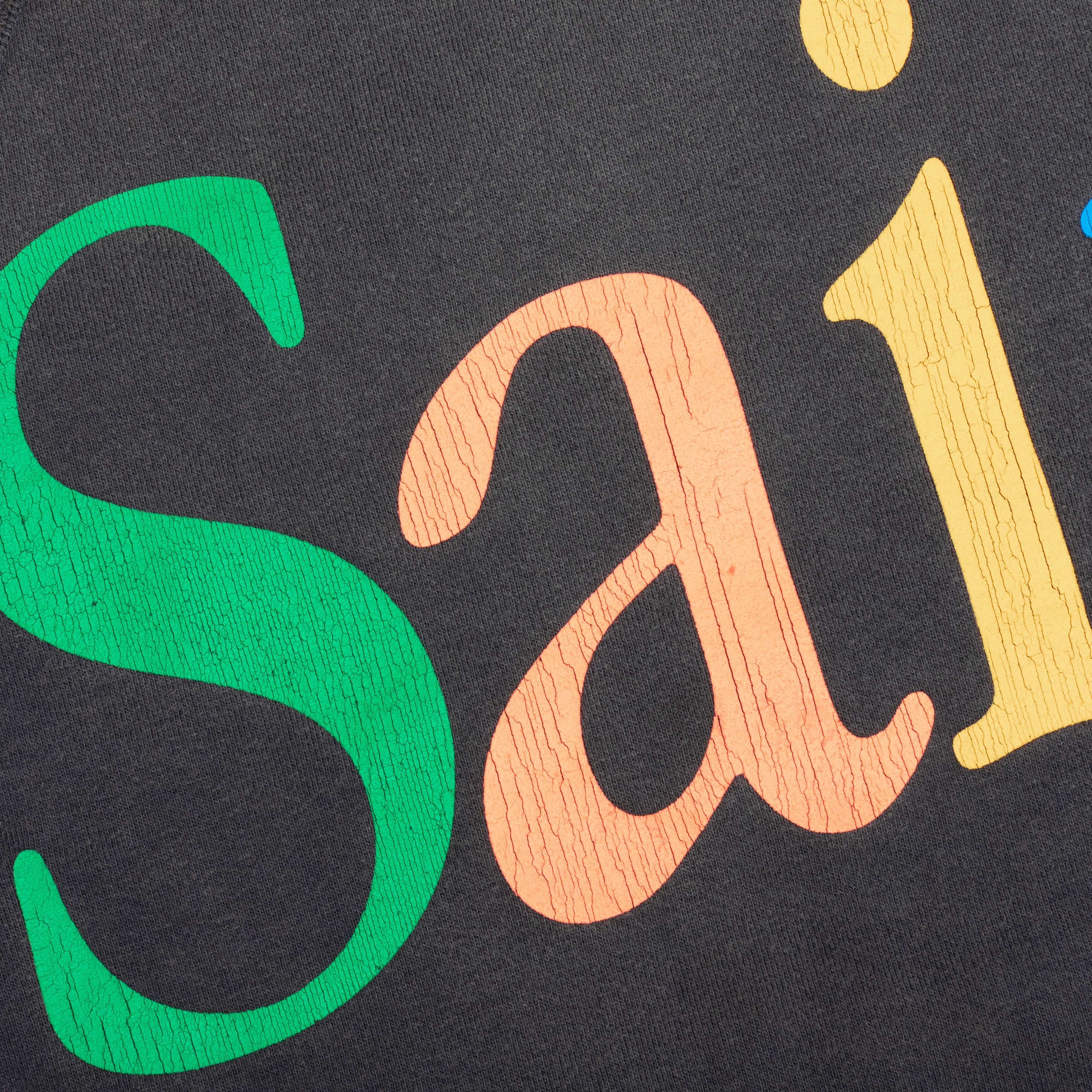 Colorful Saint Crew Sweater - Black – Feature