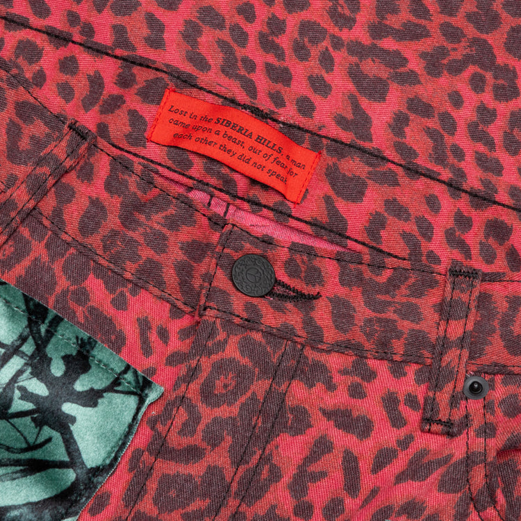 Patchwork Hiker Pants - Cherry – Feature