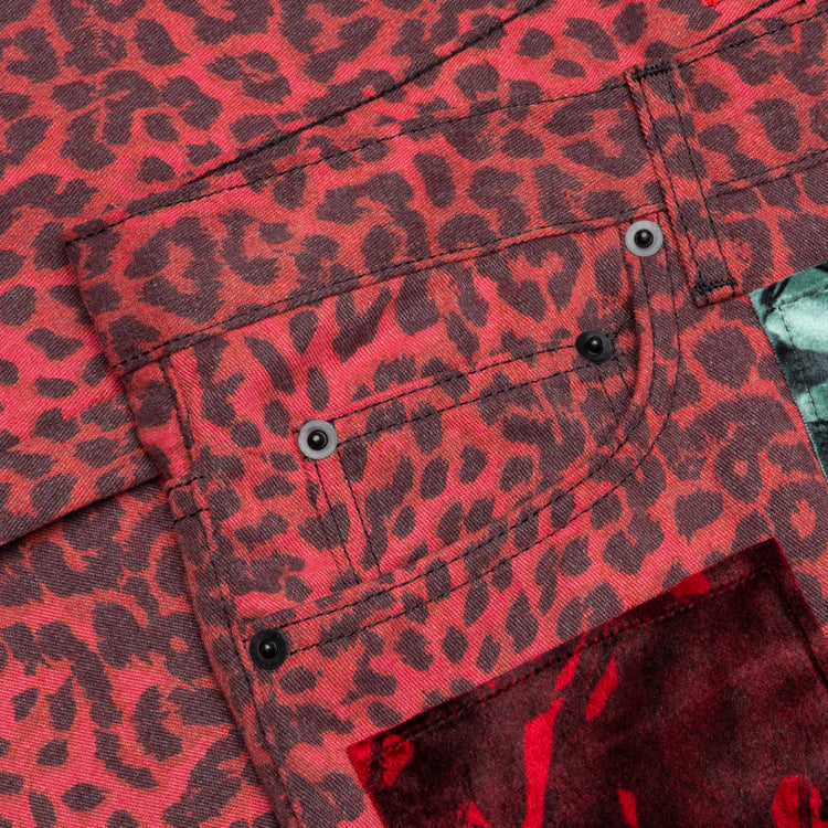 Patchwork Hiker Pants - Cherry – Feature