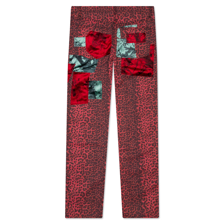 Patchwork Hiker Pants - Cherry – Feature