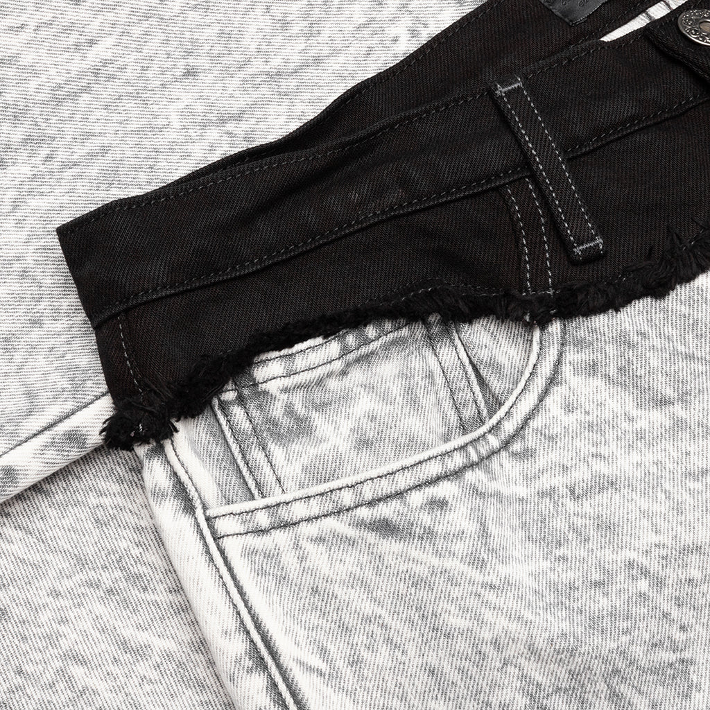 Siberia Mixed Jeans - Grey – Feature