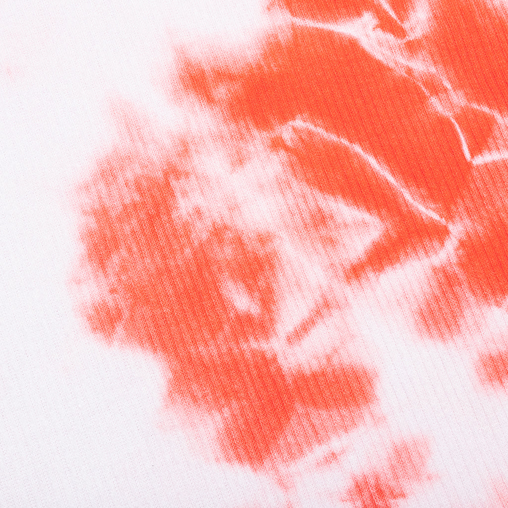 Tie Dyed Thermal - Snow Red – Feature