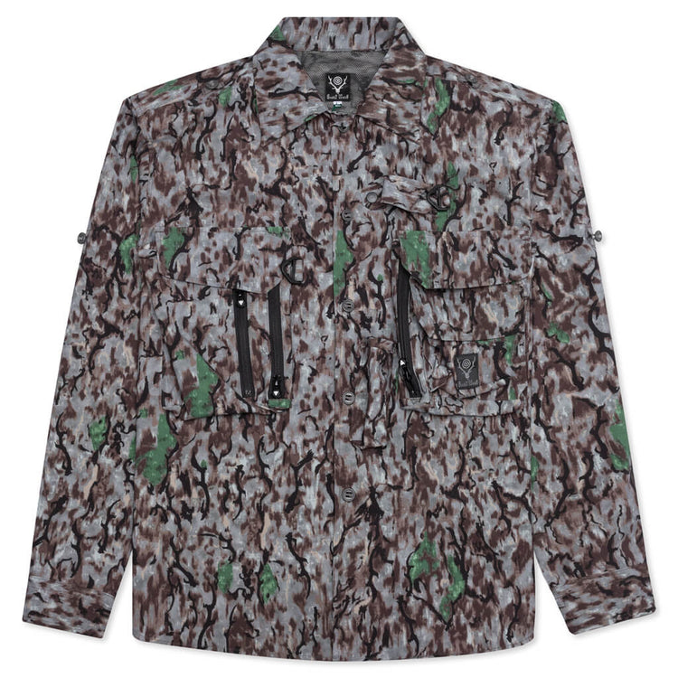 Tenkara Trout Shirt - Horn Camo – Feature