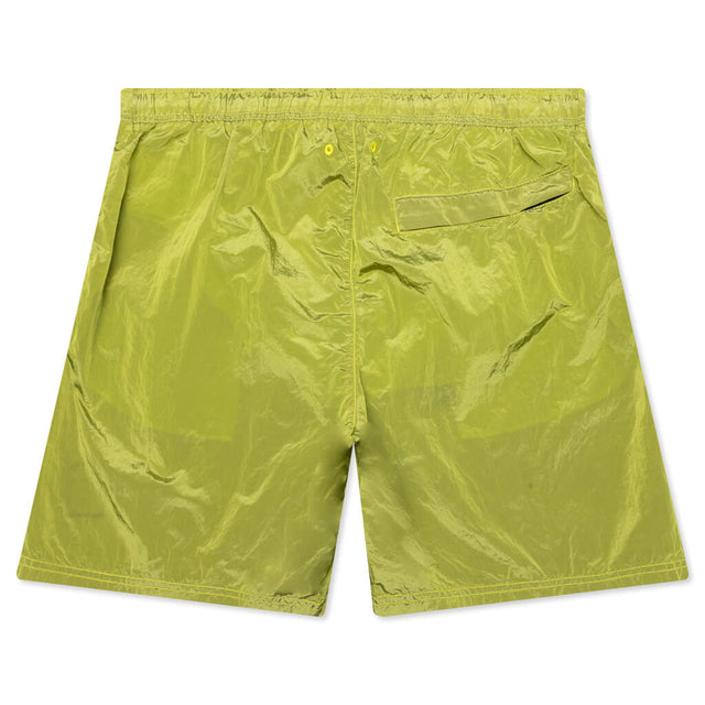 Nylon Metal Swim Trunks B0943 - Pistachio – Feature