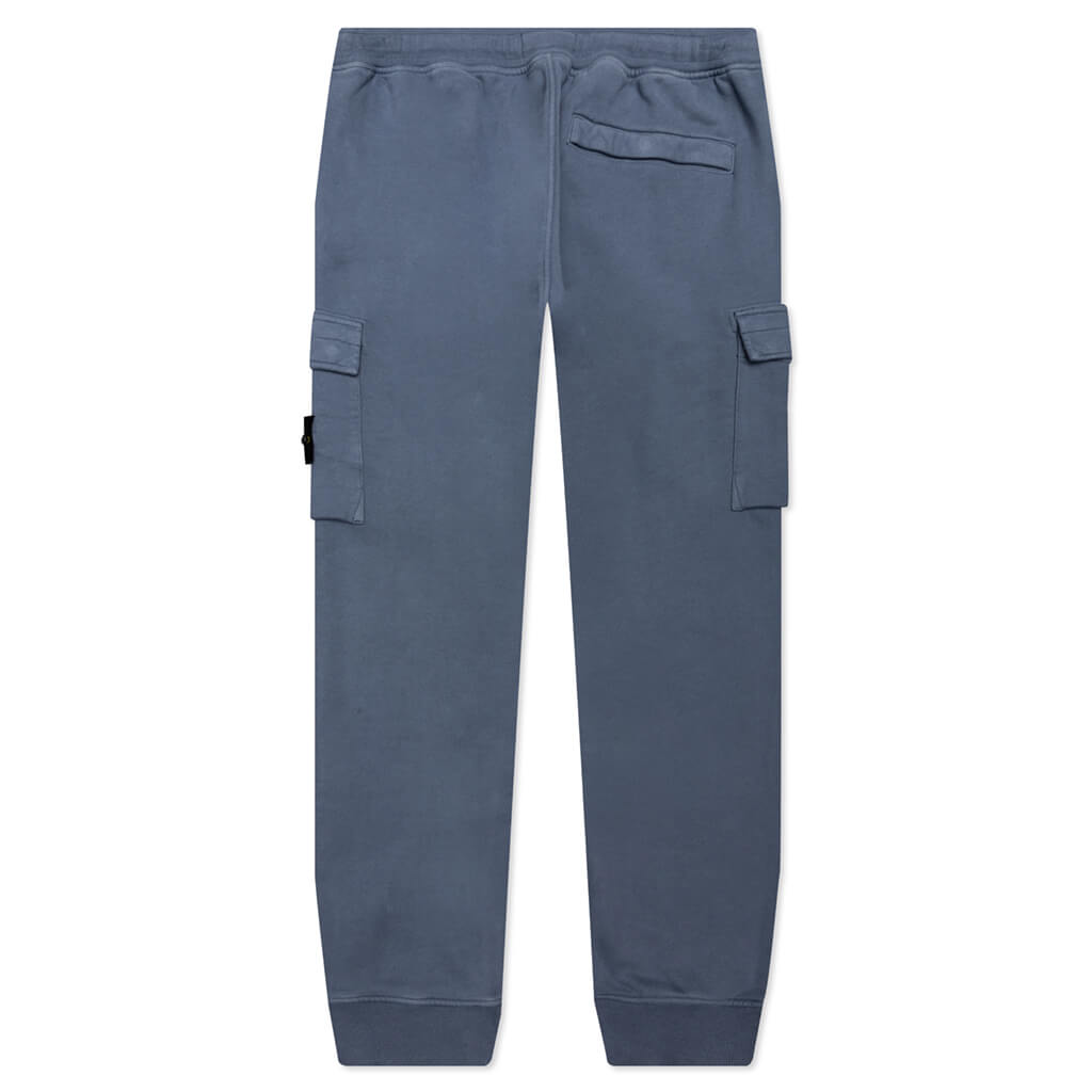 Brushed Cargo Fleece Pants - Avio Blue – Feature