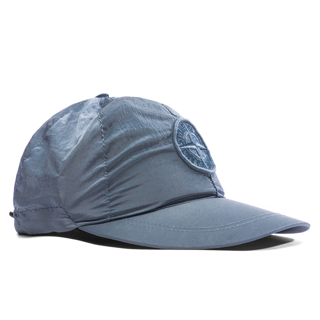 Econyl Regenerated Nylon 6-Panel Cap - Mid Blue – Feature