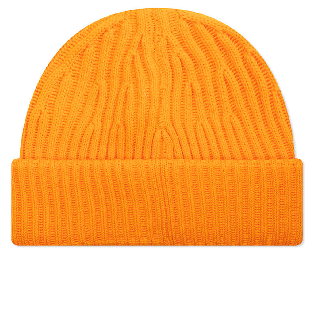 Full Rib Wool Beanie - Yellow – Feature